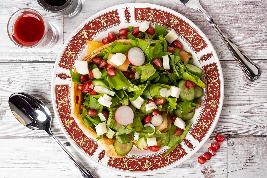 TOORANI SALAD – Ferdowsi Menu